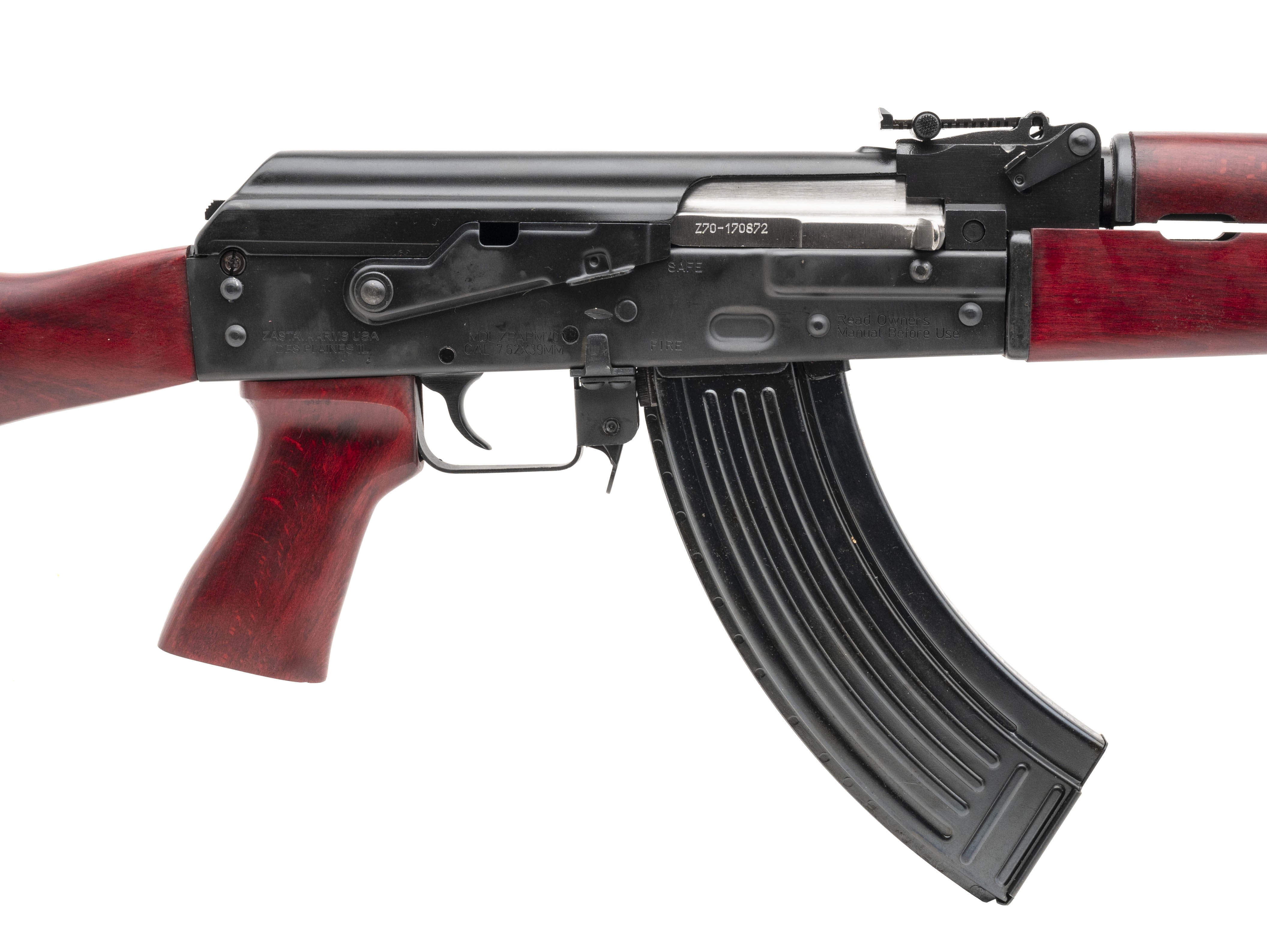 (SN: Z70-172971) Zastava ZPAP M70 Rifle 7.62X39mm (NGZ4995) New ...