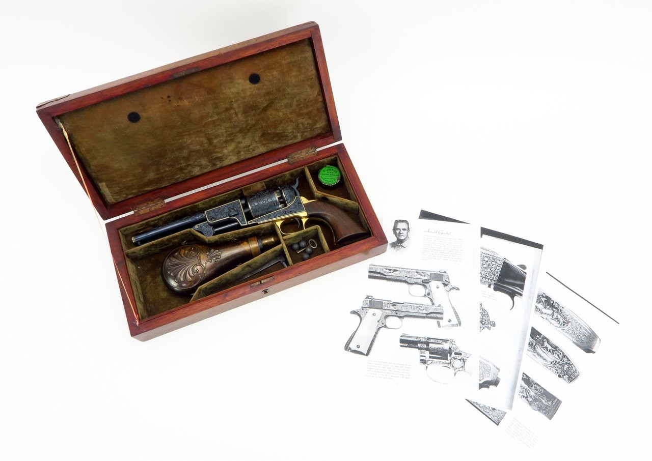 Colt Engraved First Model Dragoon (C10690) - Collectors Firearms