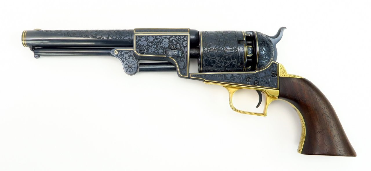 Colt Engraved First Model Dragoon (C10690) - Collectors Firearms