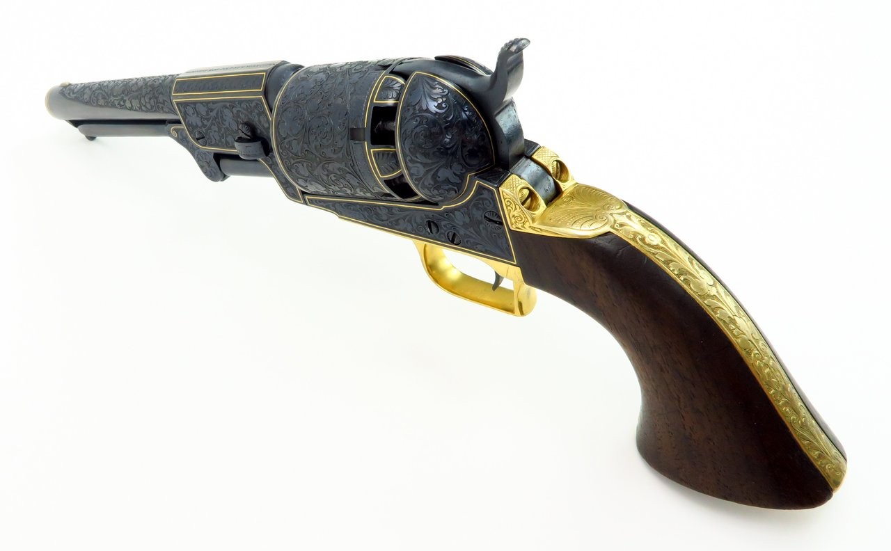Colt Engraved First Model Dragoon (C10690) - Collectors Firearms