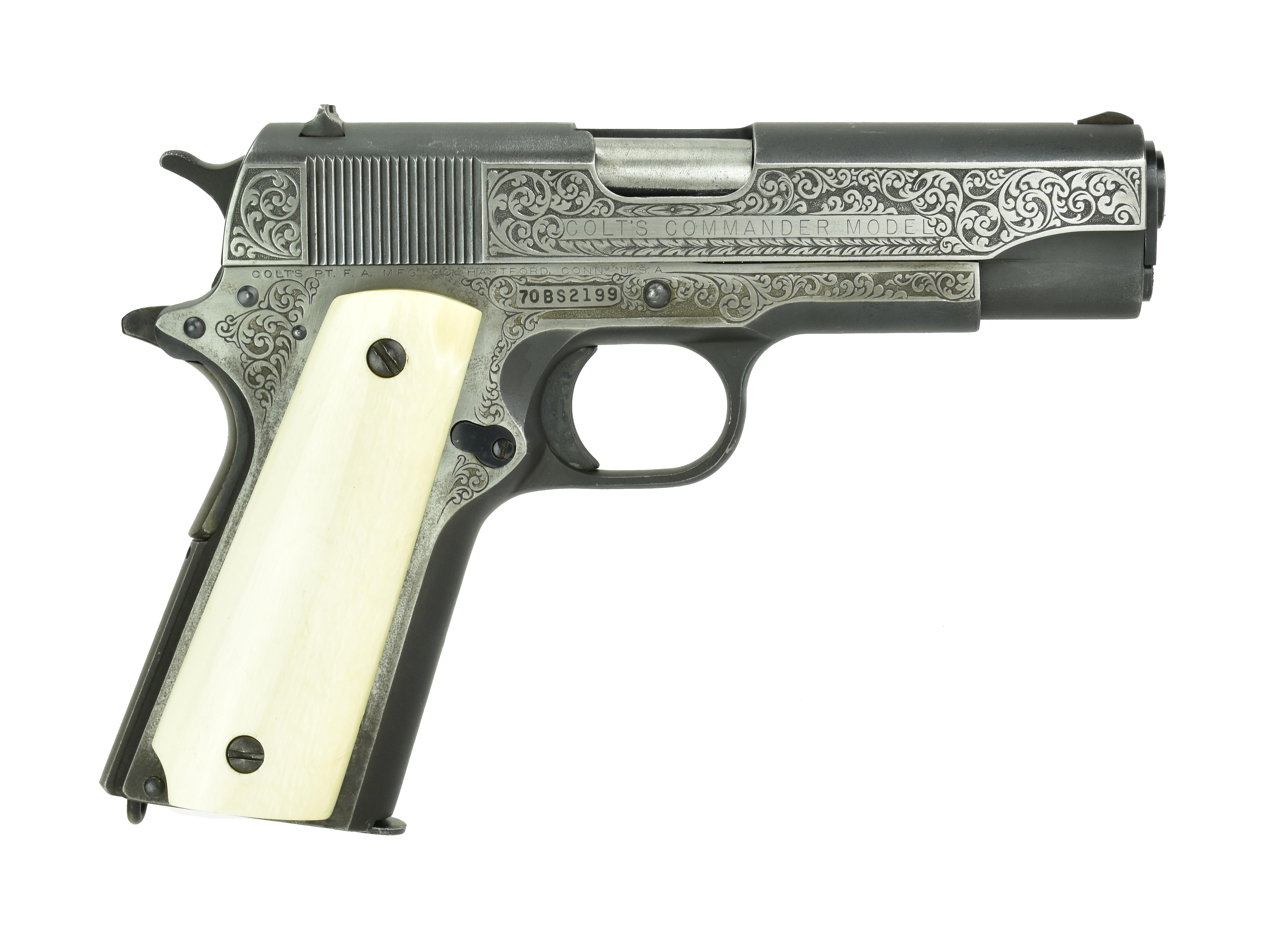 Texas Ranger Owned Colt Commander .45 ACP (C15509) - Collectors Firearms