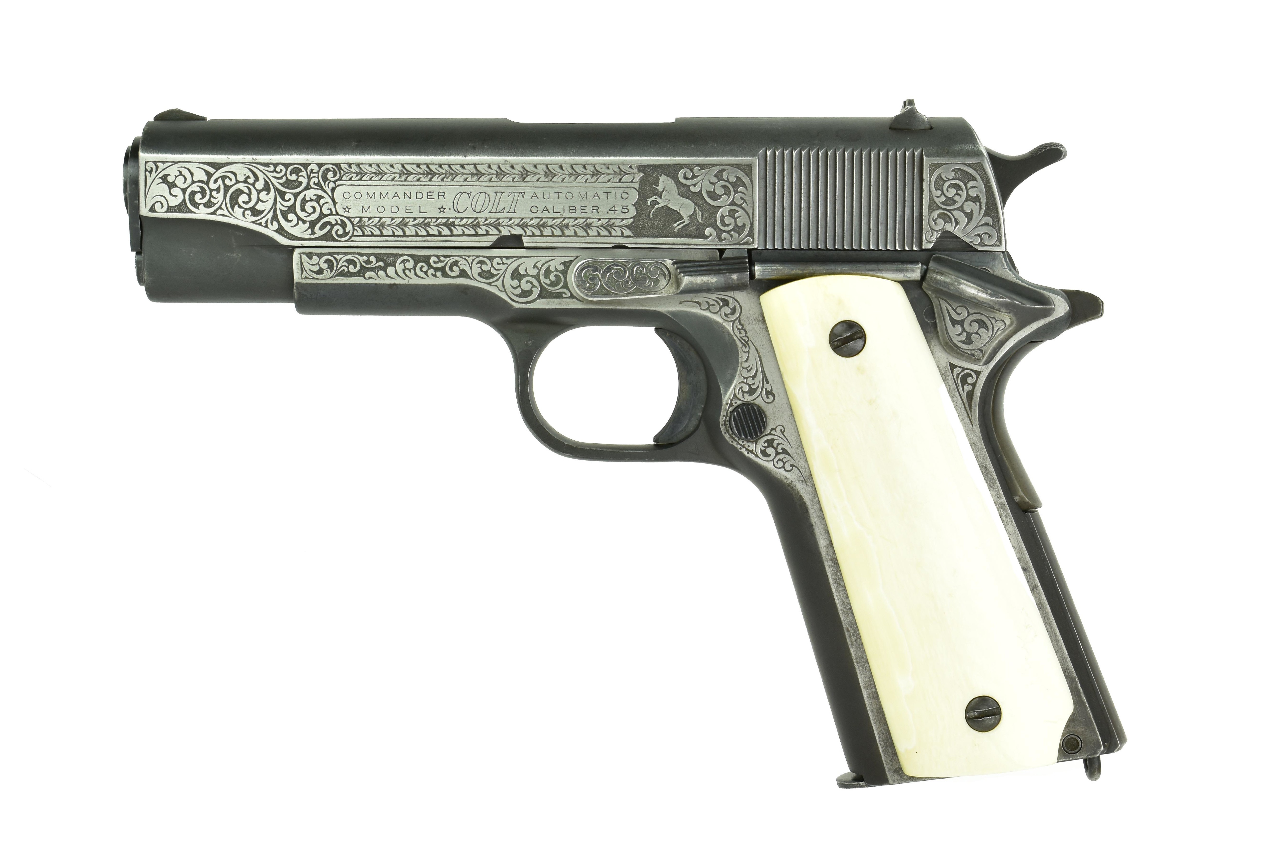 Texas Ranger Owned Colt Commander .45 ACP (C15509) - Collectors Firearms