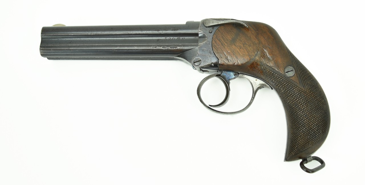 Rare Charles Lancaster 4 barrel pistol (AH4068) - Collectors Firearms