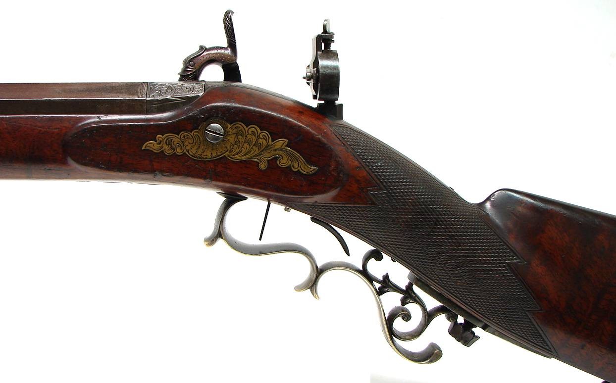 Fine Percussion Schuetzen rifle (AL3065) - Collector’s Firearms