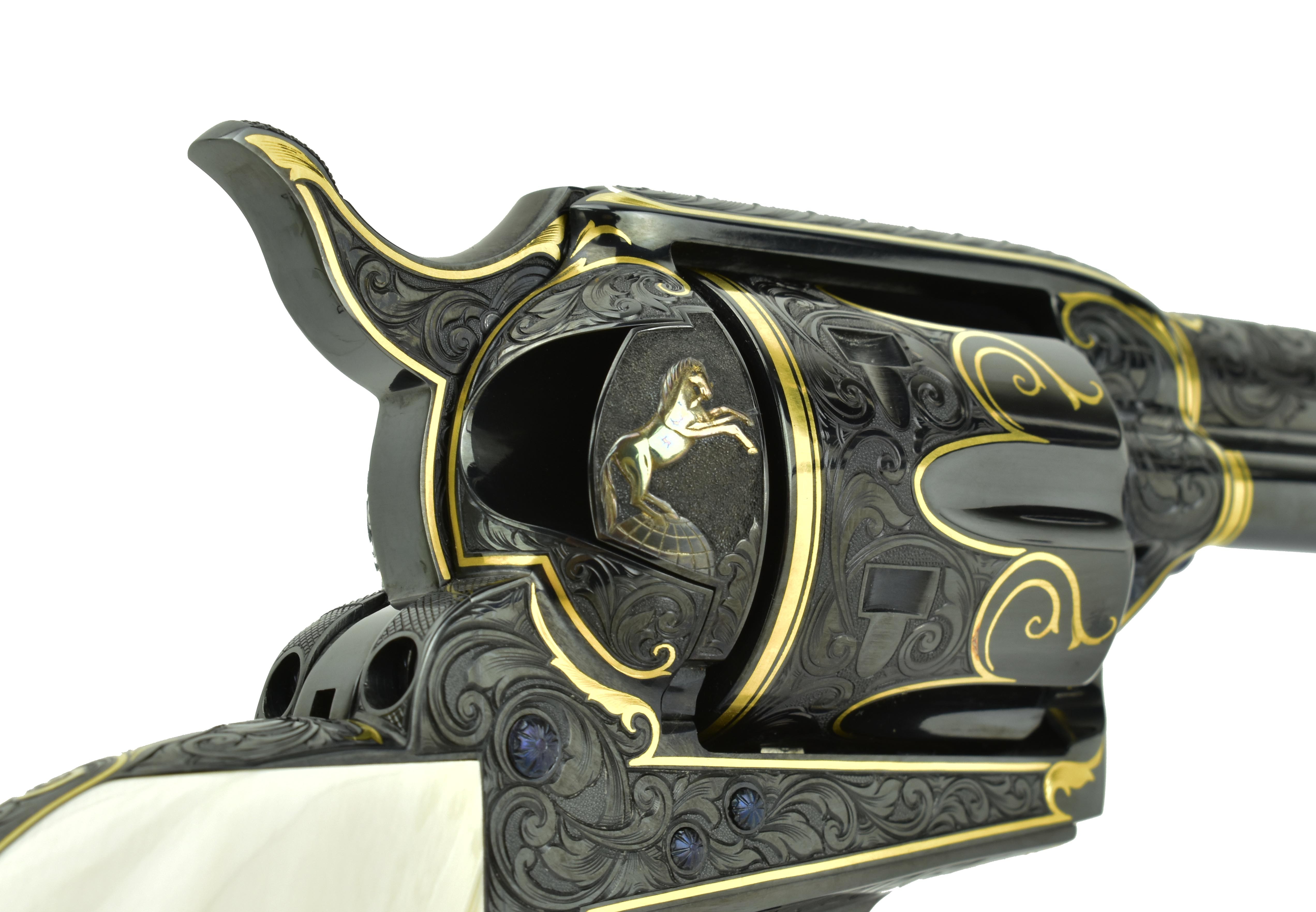 Colt Tim George Engraved Single Action Army .45 LC (C15454 ...