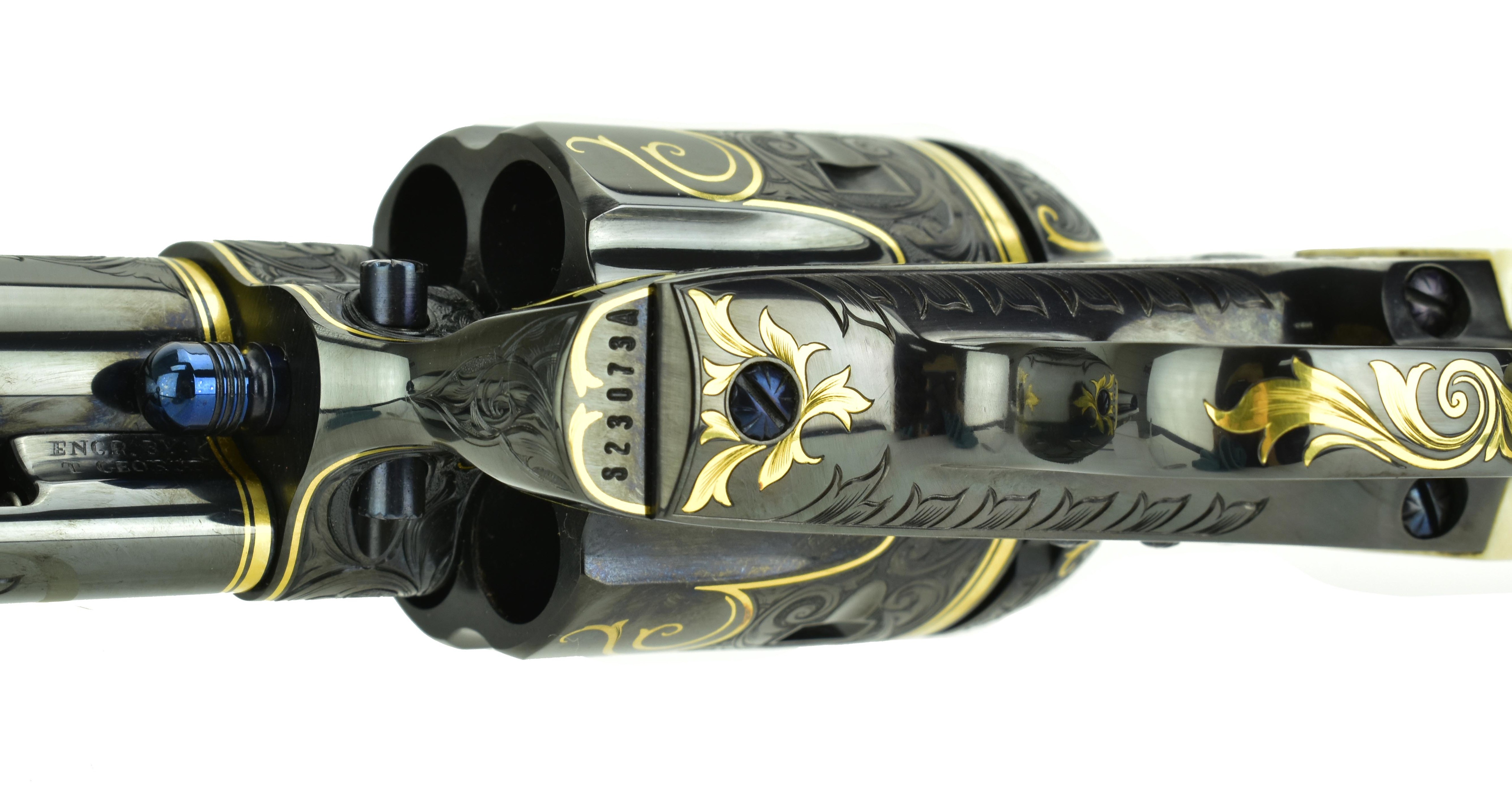 Colt Tim George Engraved Single Action Army .45 LC (C15454 ...