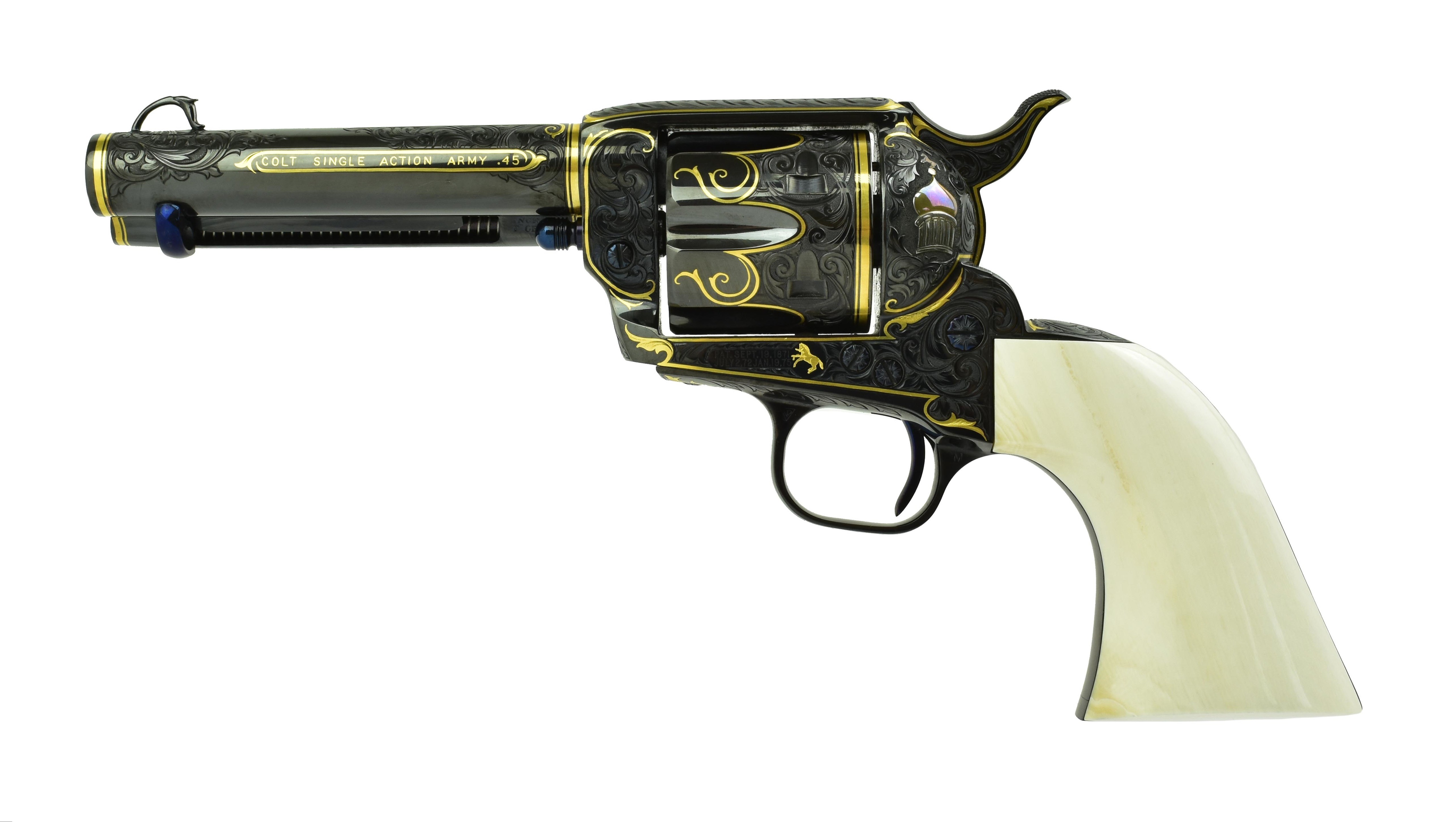 Colt Tim George Engraved Single Action Army .45 LC (C15454 ...