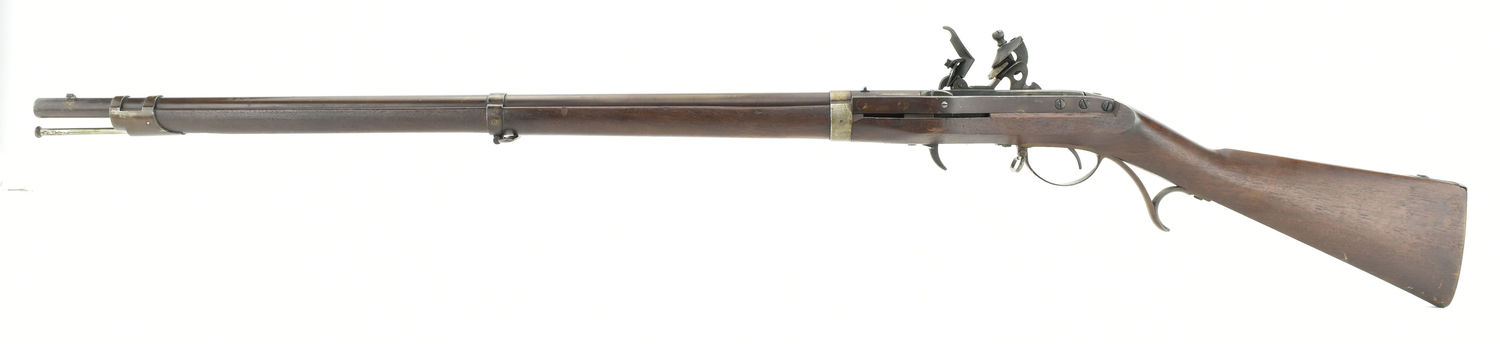 U.S. Model 1819 Hall Breech-Loading Flintlock Rifle (AL4798 ...