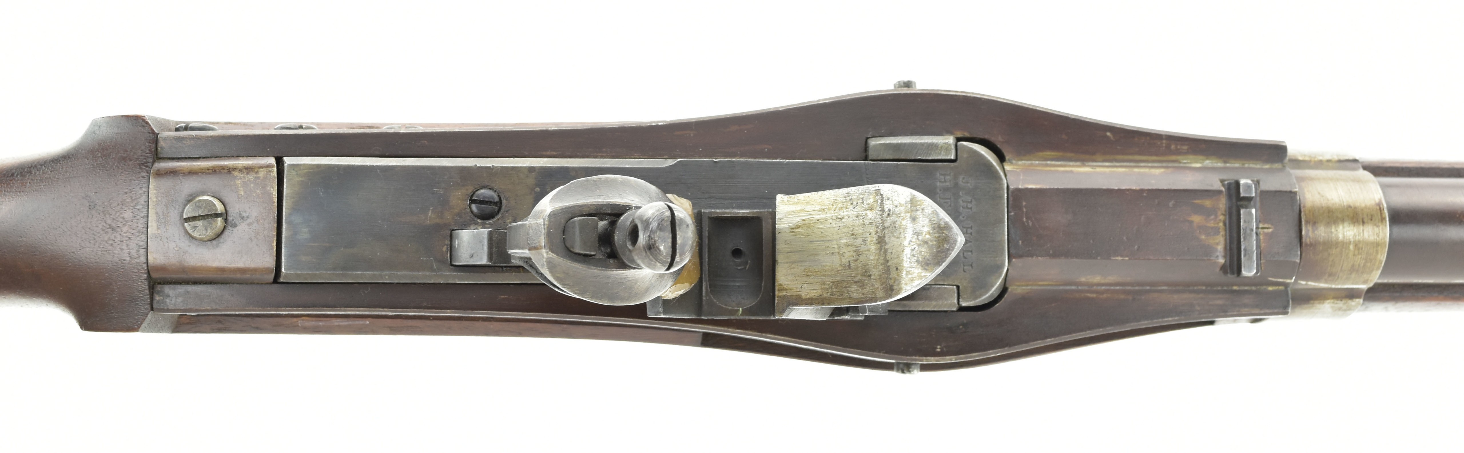 U.S. Model 1819 Hall Breech-Loading Flintlock Rifle (AL4798 ...