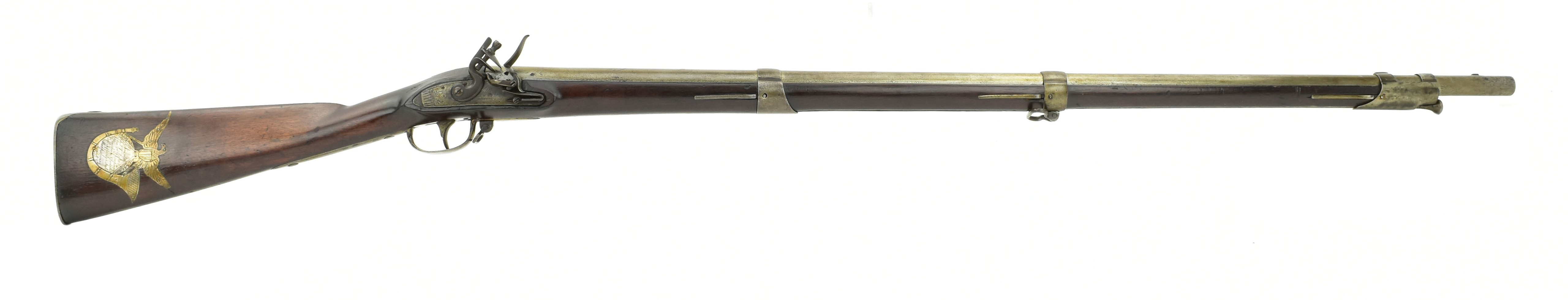 Beautiful Officers Fusil Style Flintlock Musket with Award Presentation ...