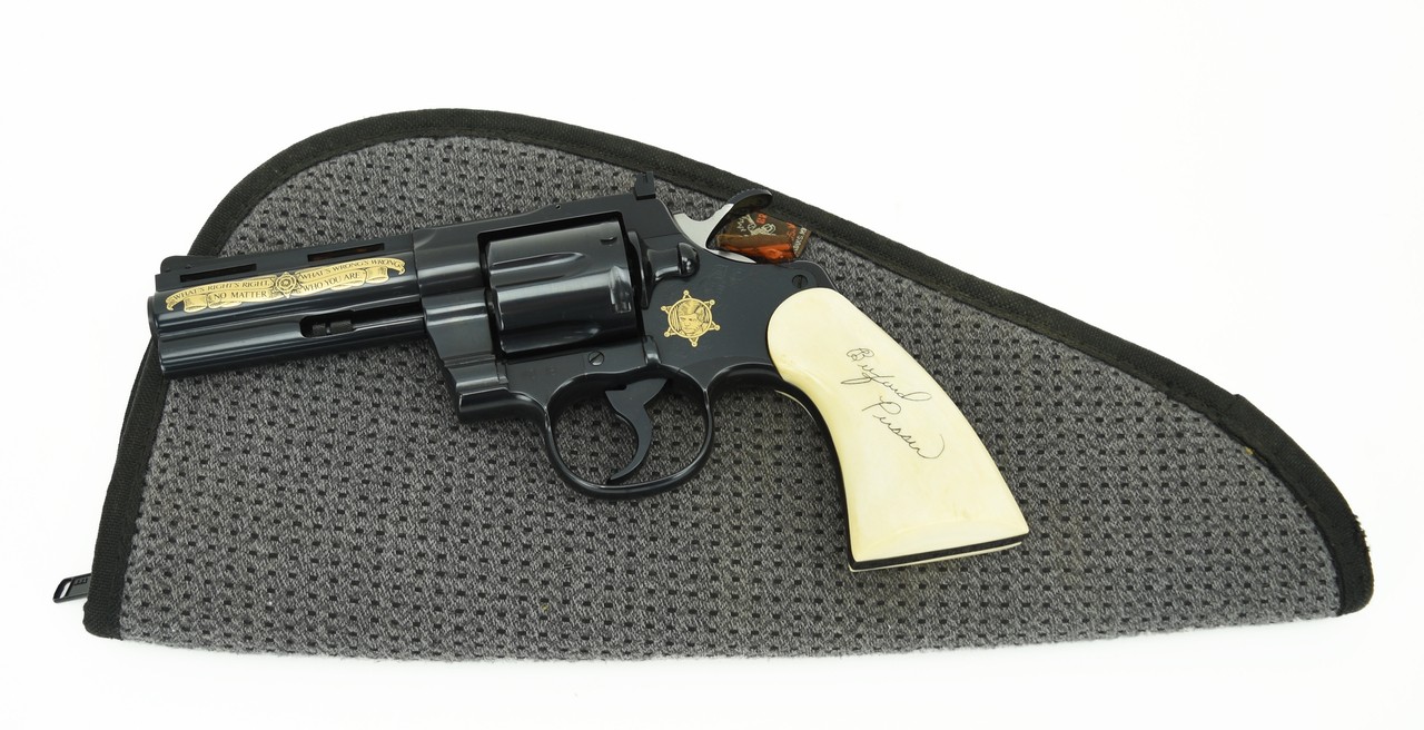 Colt Python Buford Pusser “Walking Tall” Deluxe Limited Edition (C12255 ...