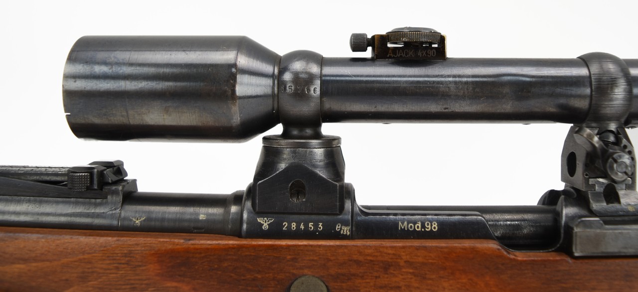 byf-44 Mauser K98 High Turret Mount Sniper (R20395) - Collectors Firearms