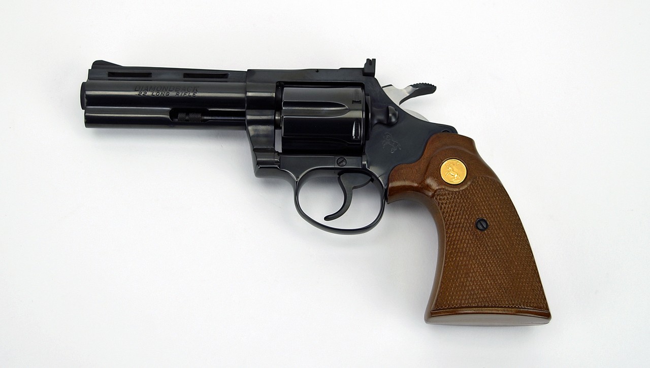 Colt Diamondback .22 LR caliber revolver (C12490) - Collectors Firearms