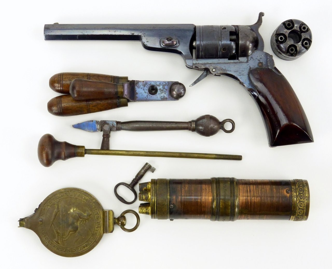 Cased Colt Baby Paterson № 1 .28 caliber revolver (C10152) - Collectors ...