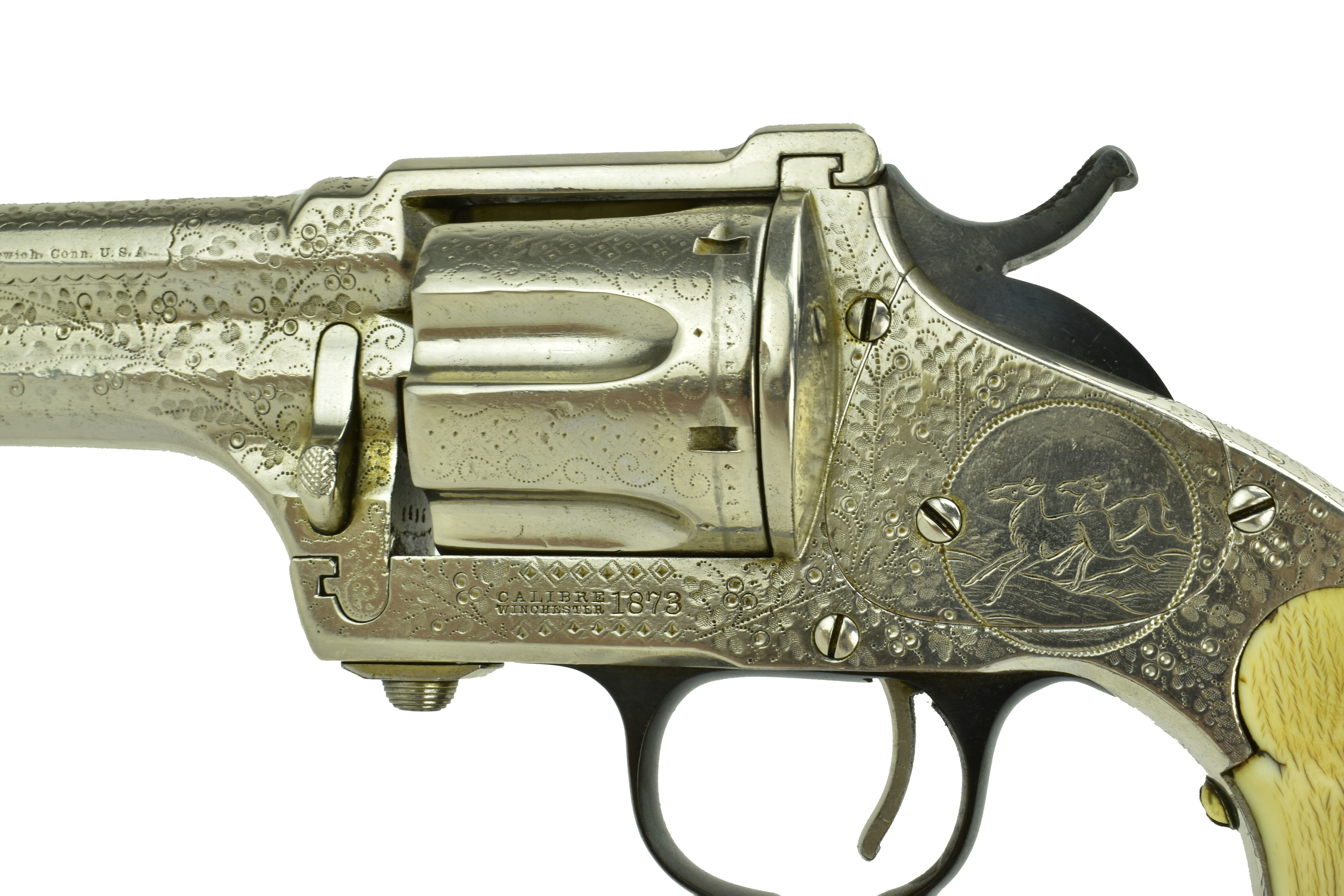 Merwin & Hulbert 4th Model Factory Engraved Revolver (AH5055 ...