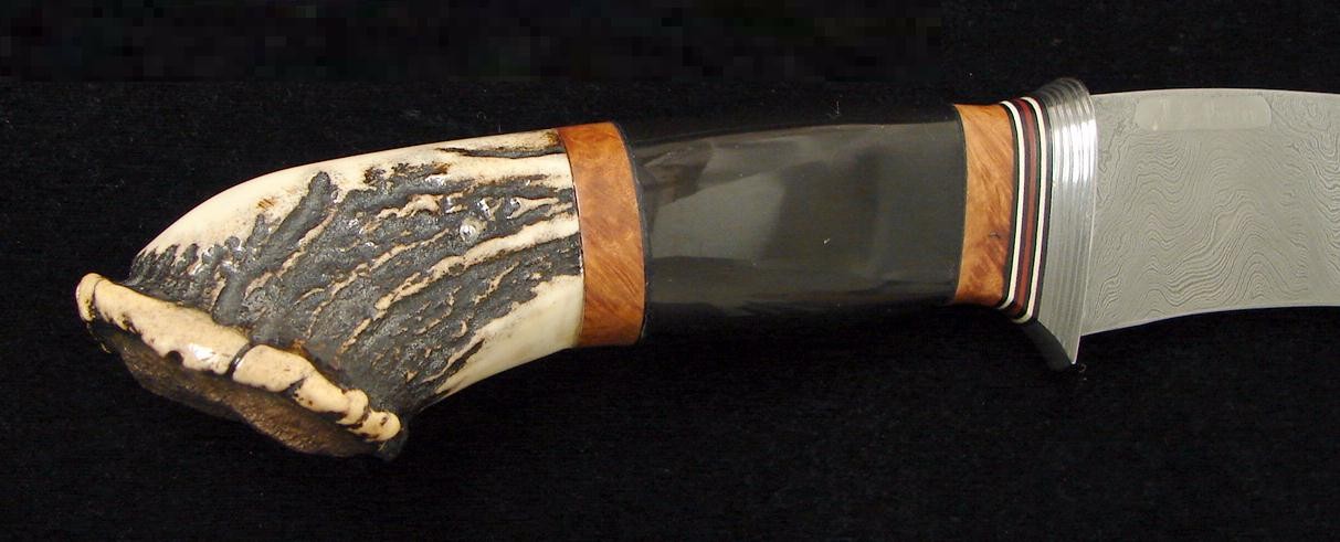 James E. Porter (MS) Scagel Style Bowie (K1141) - Collectors Firearms