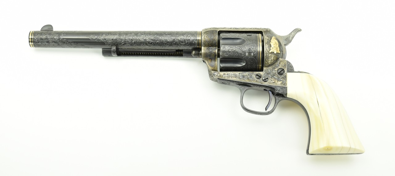 Alvin White Engraved Colt Single Action Army Revolver (C12715 ...