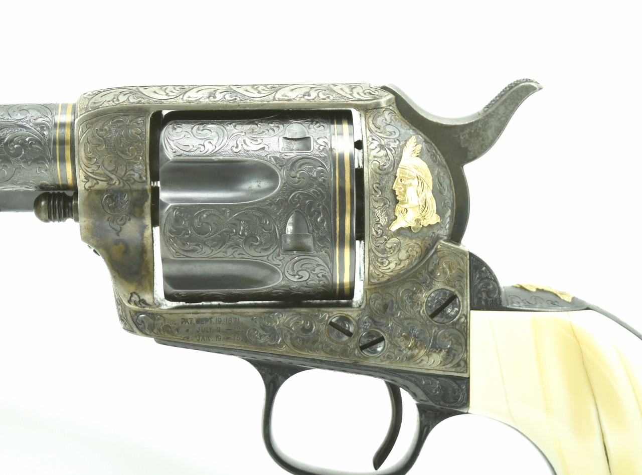 Alvin White Engraved Colt Single Action Army Revolver (C12715 ...