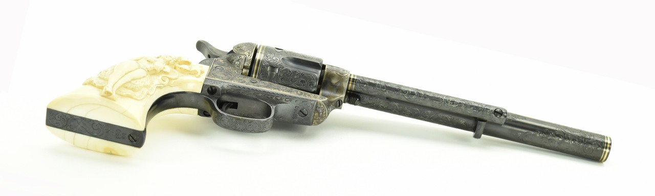Alvin White Engraved Colt Single Action Army Revolver (C12715 ...