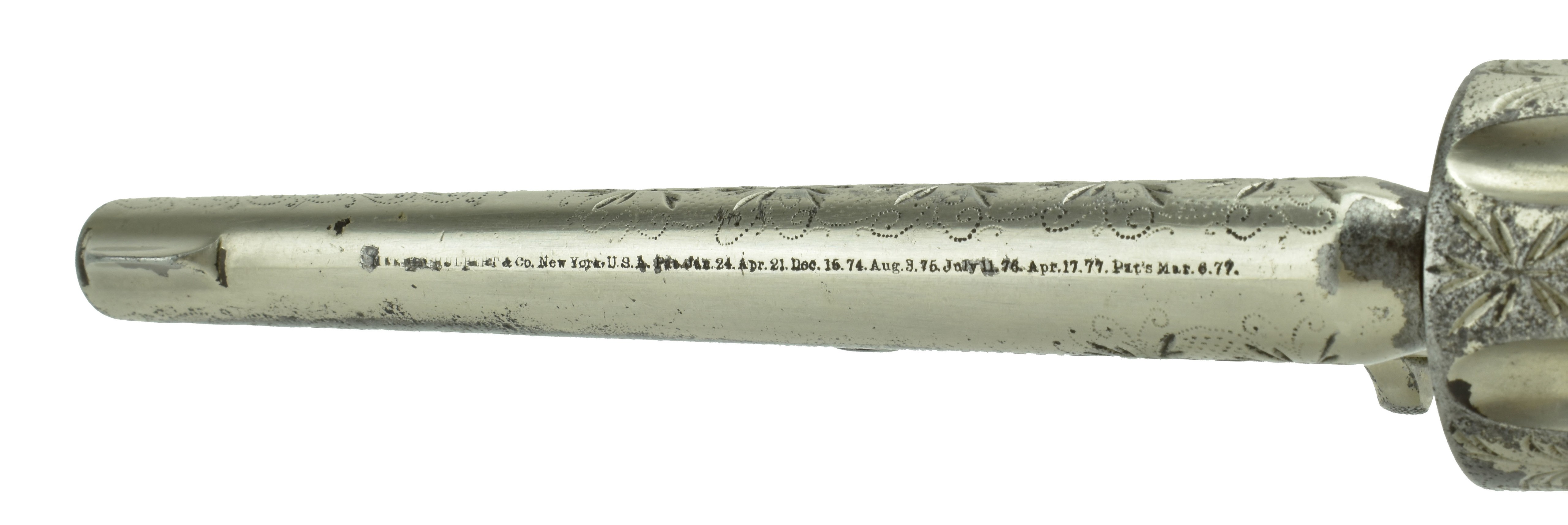 Factory Engraved Merwin & Hulbert Large Frame Open Top Revolver (AH5037 ...