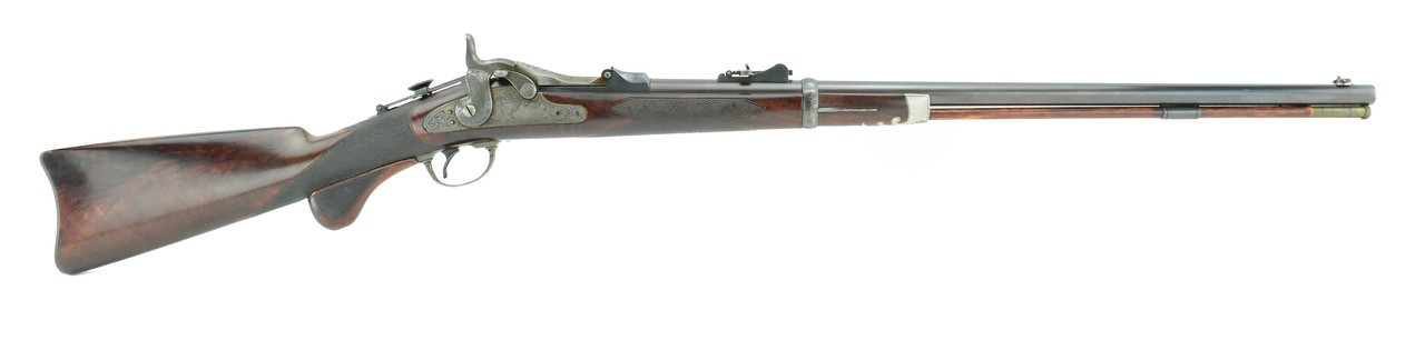 Rare Deluxe Officers Model 1875 Springfield Rifle (AL4583) - Collector ...