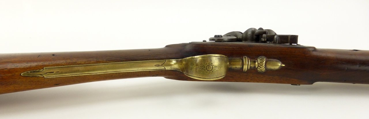 English Coach Gun with spring bayonet (AL3587) - Collectors Firearms