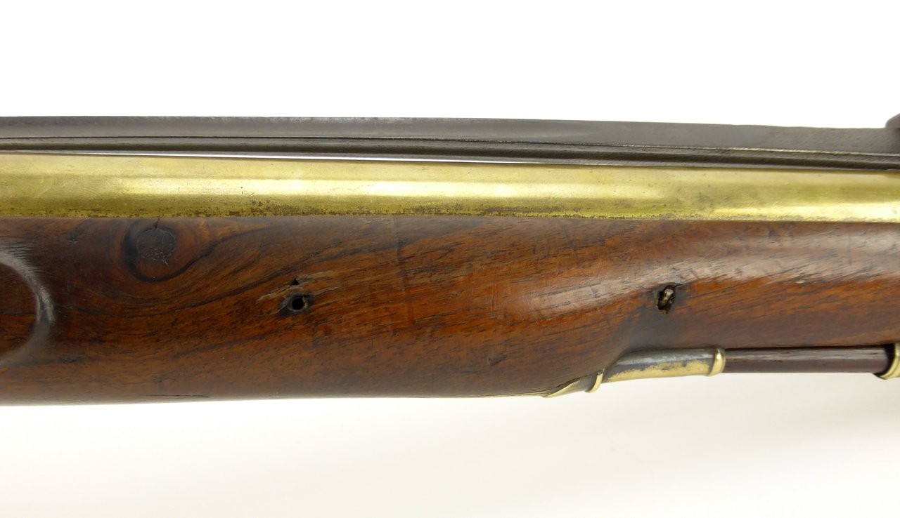 English Coach Gun with spring bayonet (AL3587) - Collectors Firearms