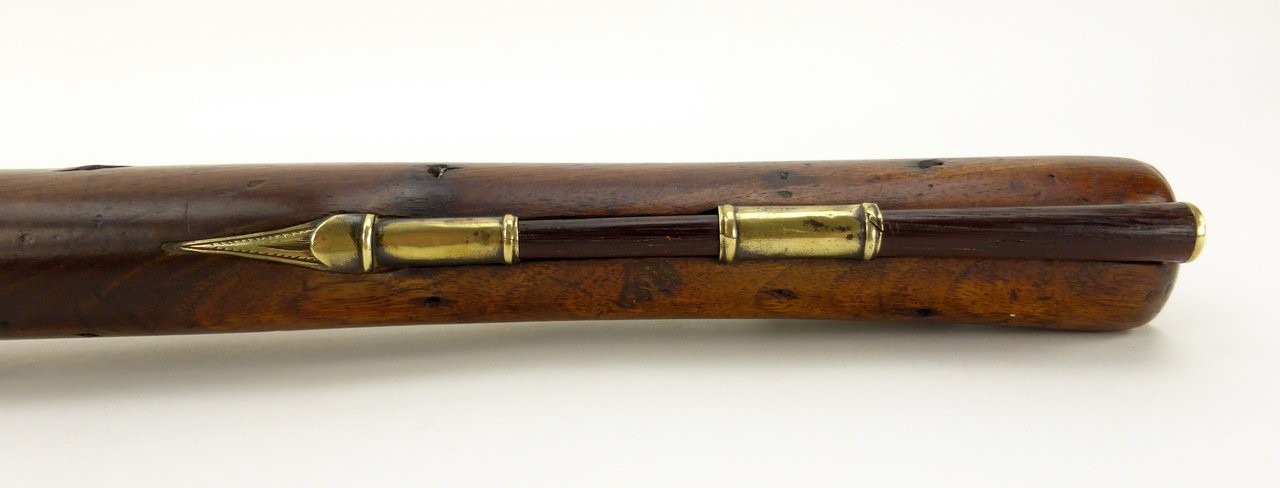 English Coach Gun with spring bayonet (AL3587) - Collectors Firearms