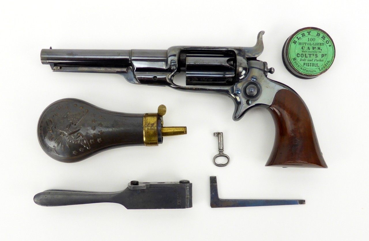 Rare cased Colt Root 5A (C9750) - Collector’s Firearms
