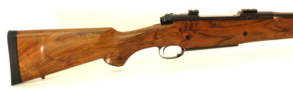 Dakota Arms 76 African Grade 450 Dakota rifle with muzzle brake. Left ...