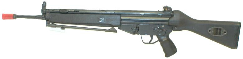 Heckler & Koch Model 93 .223 Rem caliber rifle. Early Pre-Ban gun with ...