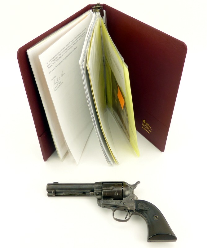 Texas Ranger Owned Colt Single Action revolver (C9518) - Collectors ...