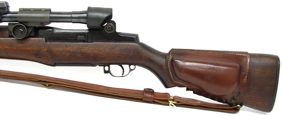 Springfield M1 Garand Sniper .30-06 caliber rifle. M1-D sniper with ...