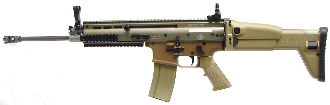 FN Scar 16S 5.56X45 caliber rifle. Excellent condition with box and ...