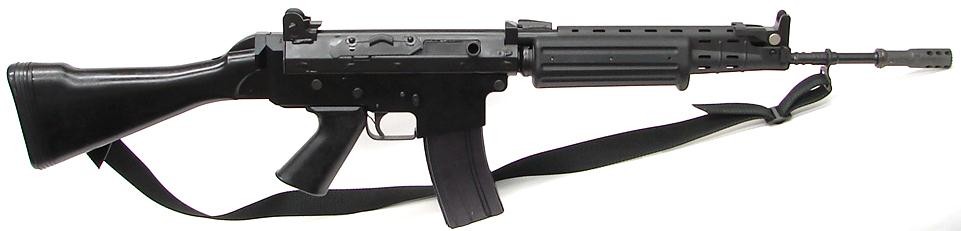 FN FNC .223 caliber rifle. Original pre-ban model with fixed buttstock ...
