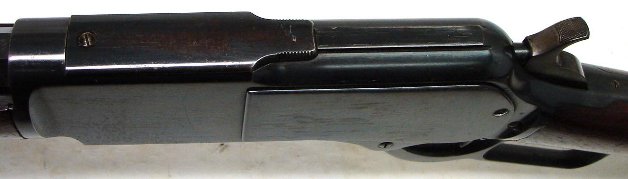 Winchester 1876 .45-60 caliber rifle. Made in 1883. Unusual gun as it ...