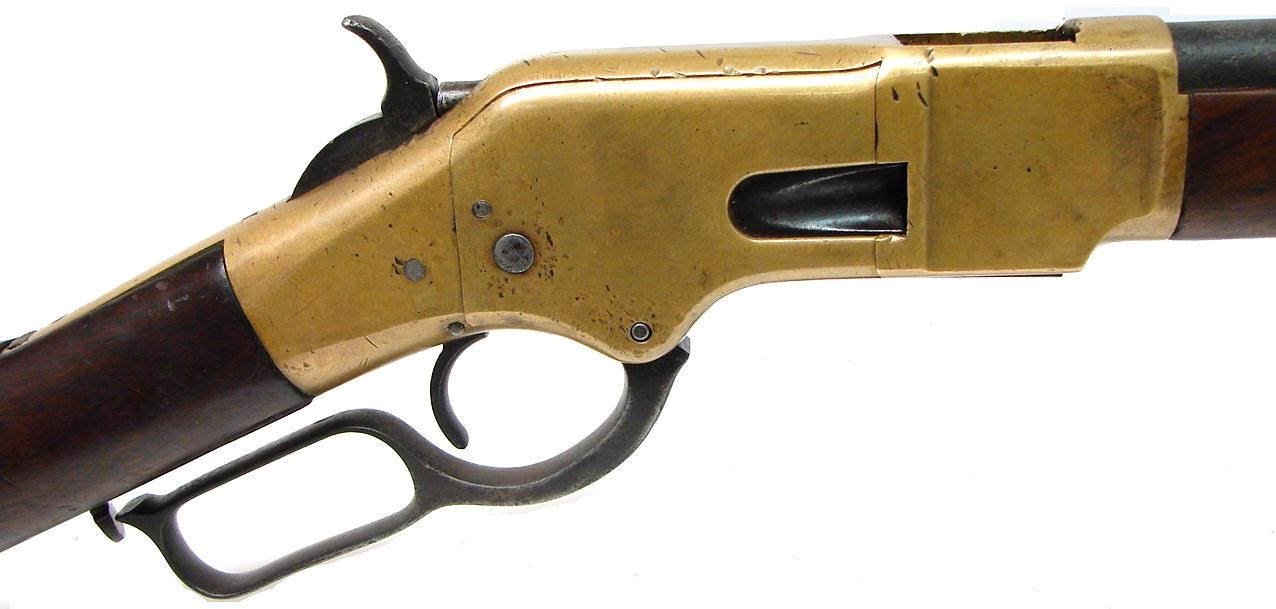Winchester 1866 rifle. One of the latest guns built. There serial ...