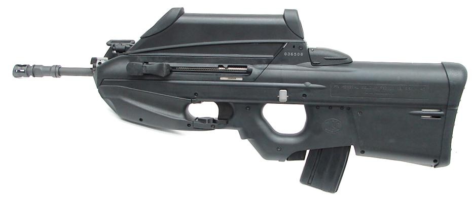 FN FS2000 5.56x45mm caliber new model bullpup battle rifle with 1.6x ...