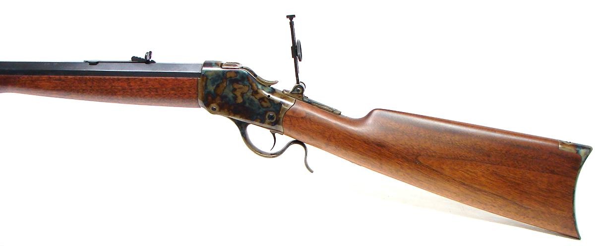 Winchester 1885 High Wall .45-90 caliber rifle. The gun is completely ...
