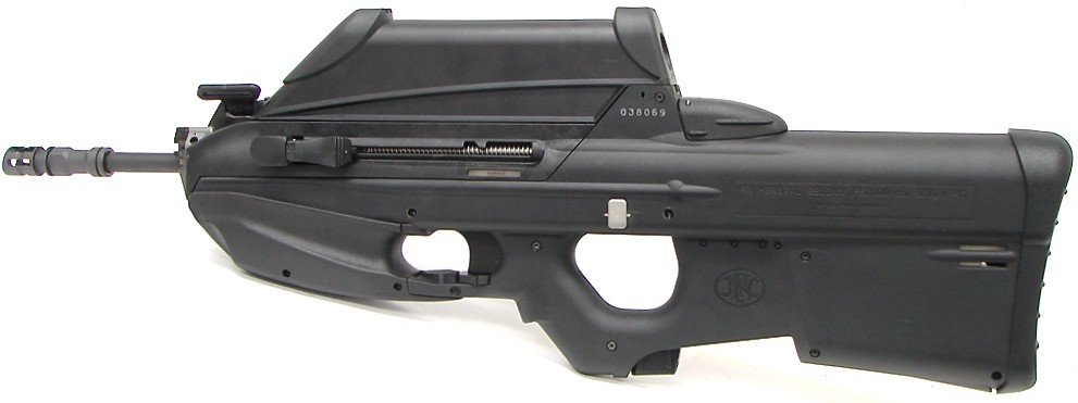 FN FS2000 5.56x45mm caliber bullpup rifle with 1.6 optic. 16" barrel ...