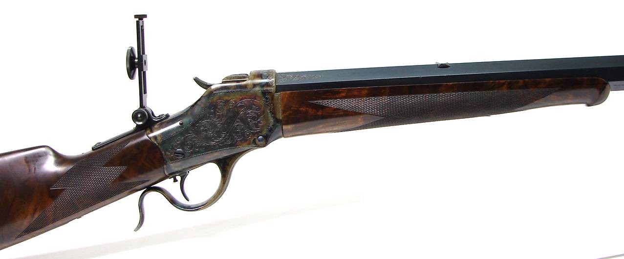 Winchester 1885 High Wall rifle .38-55 caliber. Excellent bore. Master ...