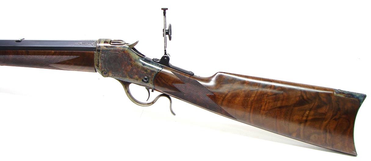 Winchester 1885 High Wall rifle .38-55 caliber. Excellent bore. Master ...
