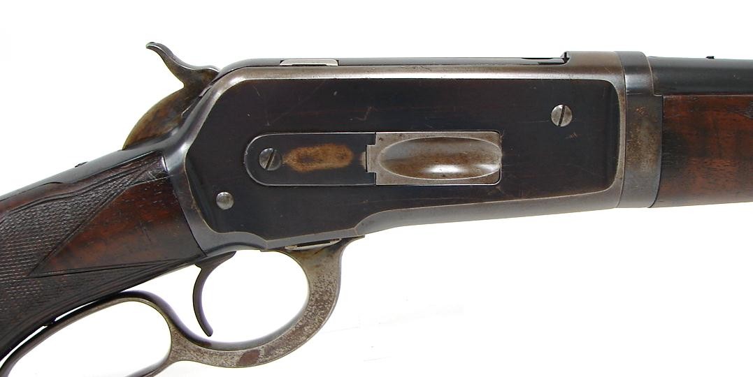 Winchester 1886 33 WCF caliber rifle. Manufactured approximately 1902 ...