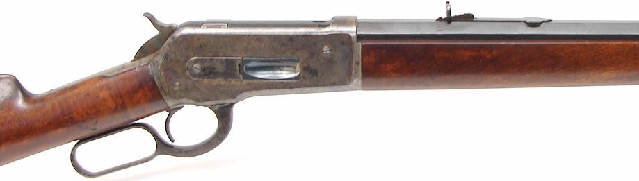 Winchester 1886 .45-90 caliber rifle. Bore is fair to good. Receiver ...