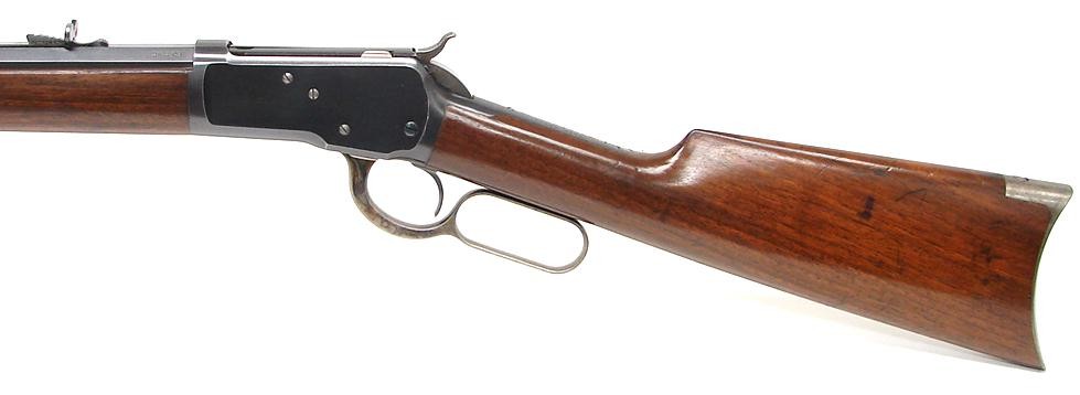Winchester 1892 .38 WCF caliber rifle. Manufactured in 1908. 451xxx ...
