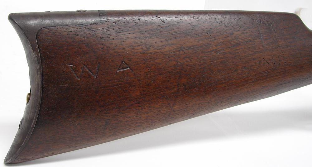 Winchester 1866 rifle. Very sharp gun with good bore and beautiful ...