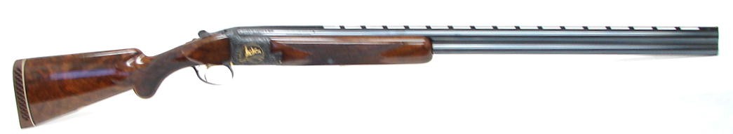 Browning Superposed 12 gauge shotgun. Belgian Midas grade long tang ...