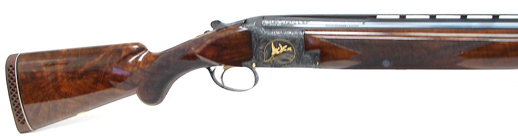 Browning Superposed 12 gauge shotgun. Belgian Midas grade long tang ...