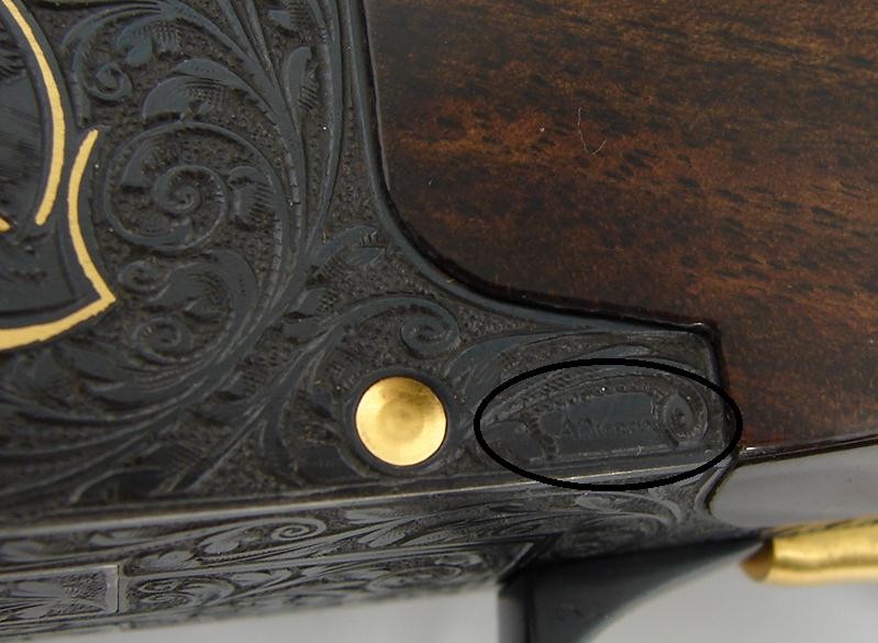 Browning Superposed 12 gauge shotgun. Belgian Midas grade long tang ...