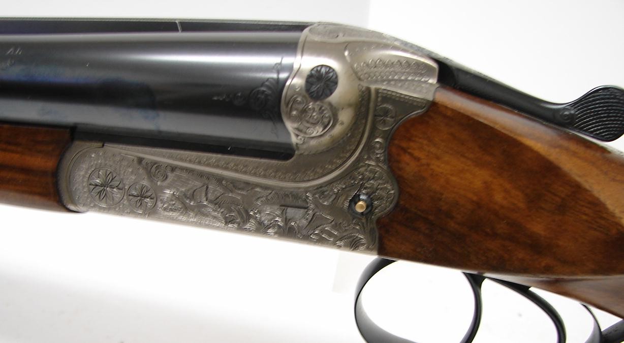 Merkel 147 EL 12 gauge shotgun. Premium Grade German double shotgun ...